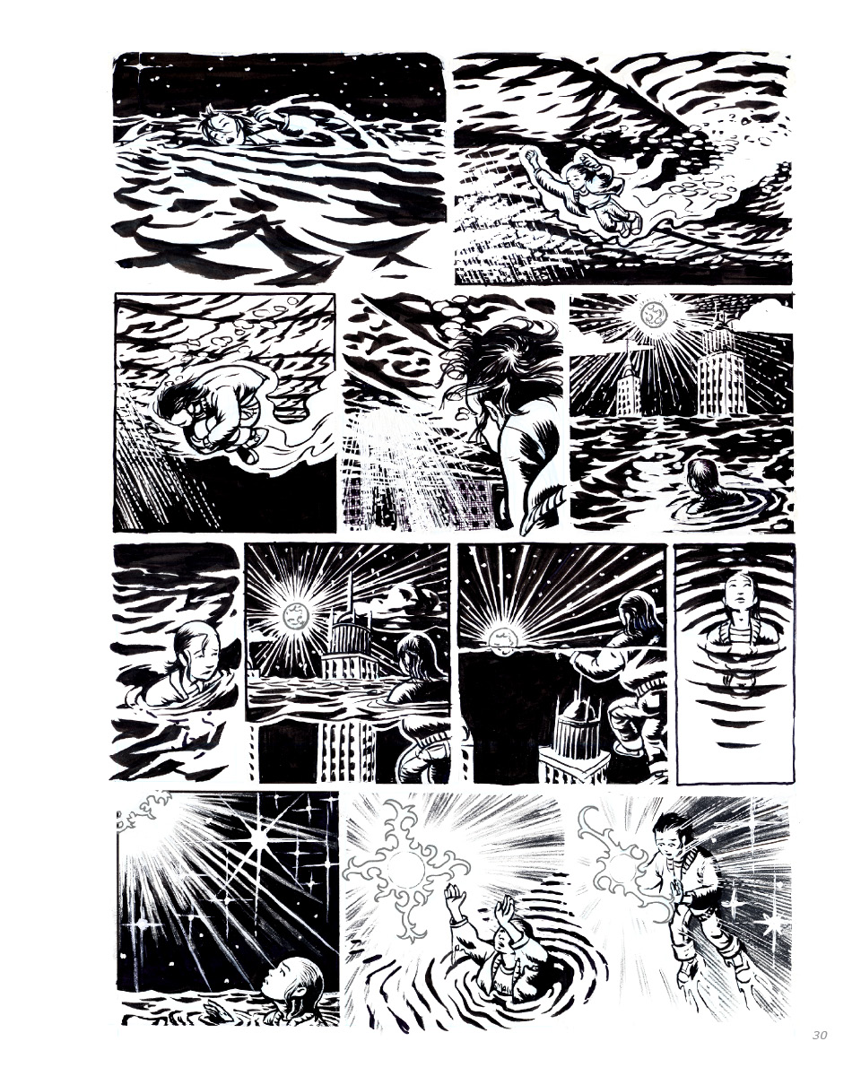 Flow, & the Eyelines! – Making Comics