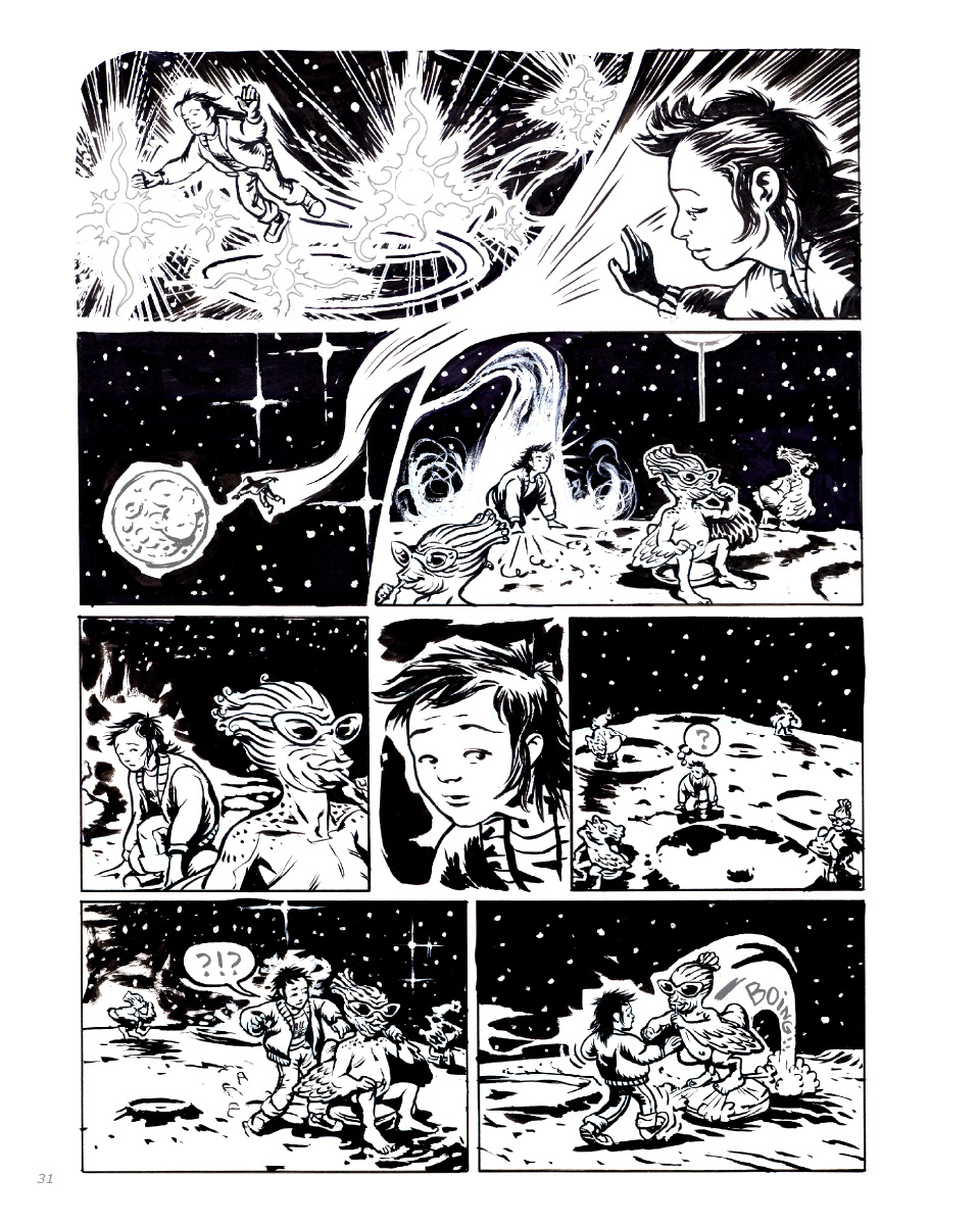 Flow, & the Eyelines! – Making Comics